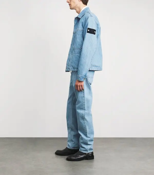 Stone Island Denim Coach Jacket