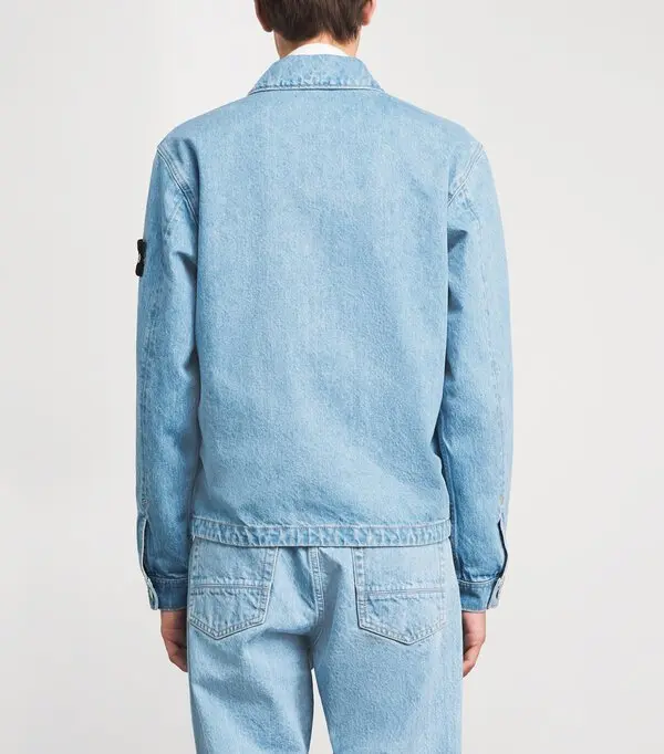 Stone Island Denim Coach Jacket