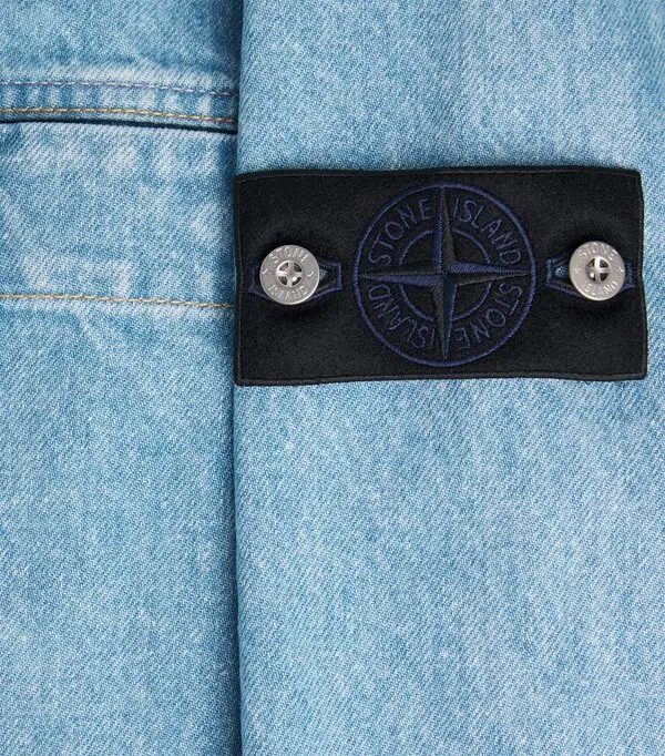 Stone Island Denim Coach Jacket