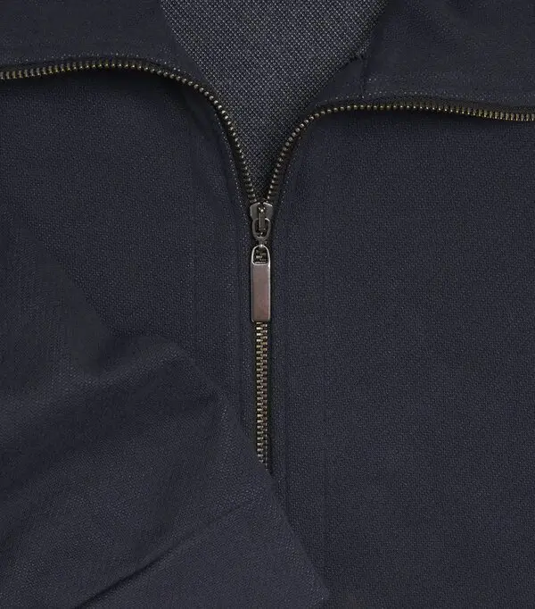 Hanro Stretch-cotton Zip-up Sweatshirt