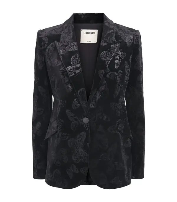 L'Agence Velvet Chamberlain Blazer