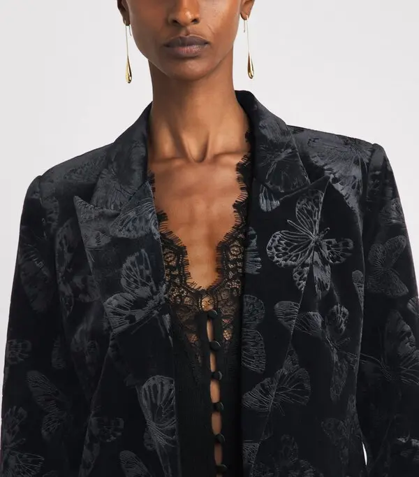 L'Agence Velvet Chamberlain Blazer