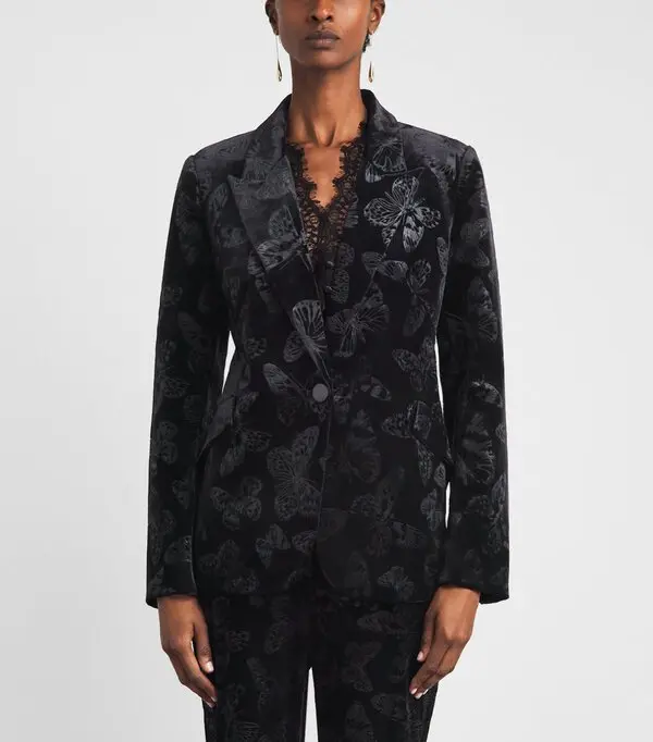 L'Agence Velvet Chamberlain Blazer