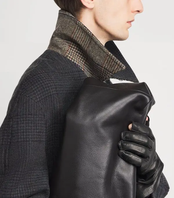 Our Legacy Mohair-blend Single-breasted Overcoat
