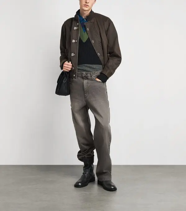 WOOYOUNGMI Cotton Corduroy Jeans