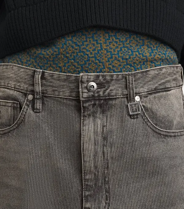WOOYOUNGMI Cotton Corduroy Jeans