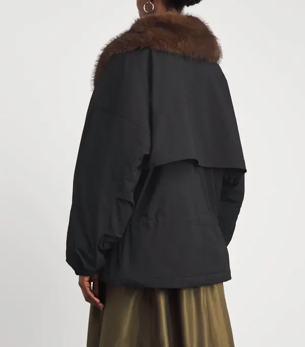CHAROUX Faux Fur-collar Arctik Parka