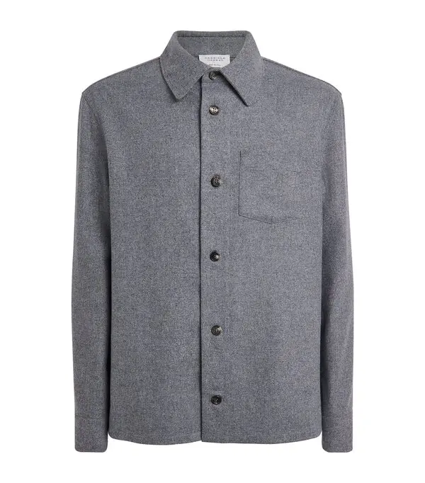 Gabriela Hearst Wool-cashmere Drew Overshirt - Grey
