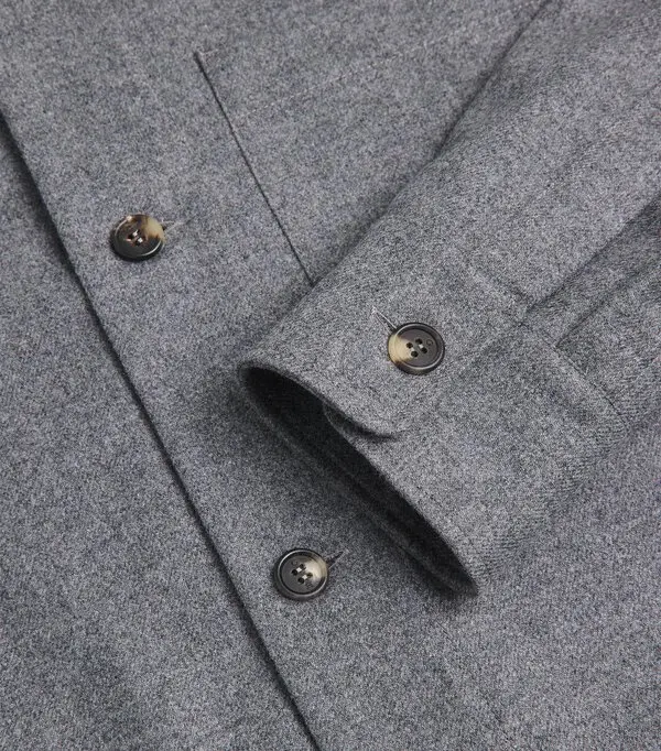 Gabriela Hearst Wool-cashmere Drew Overshirt