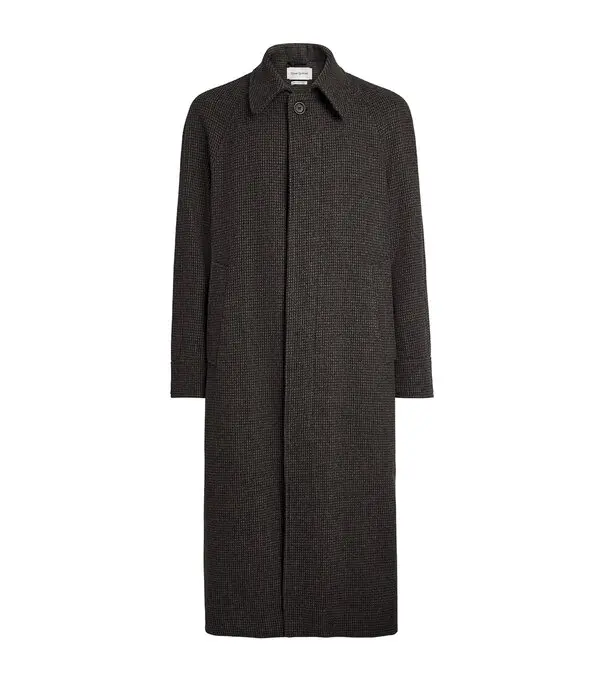 Oliver Peoples Tweed Houndstooth Lothian Coat