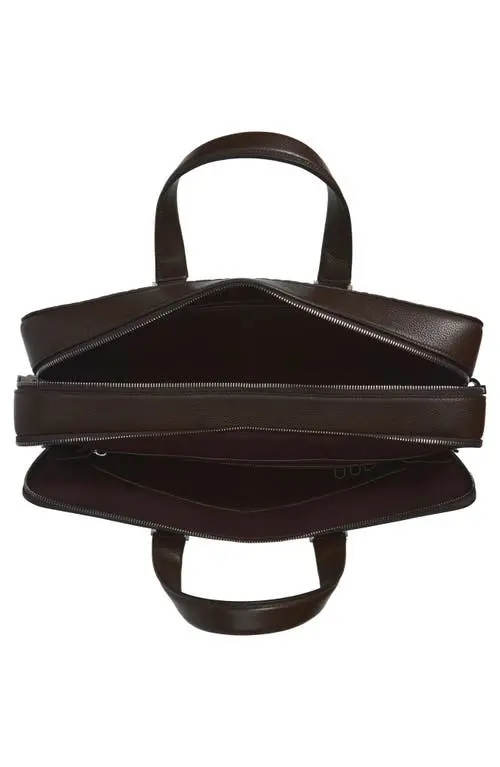 FERRAGAMO Embossed Monogram Briefcase