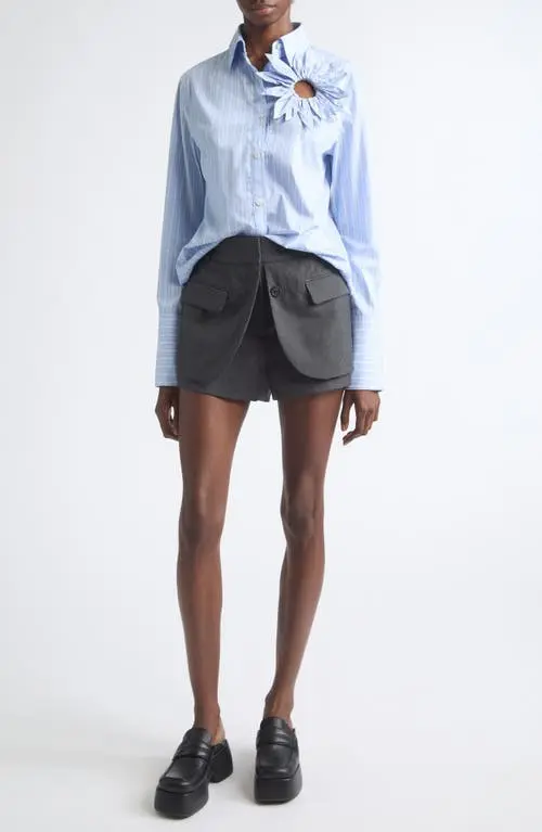 Monse Sunflower Cotton Shirt