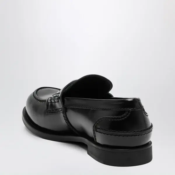 Miu Miu Brushed Leather Loafers