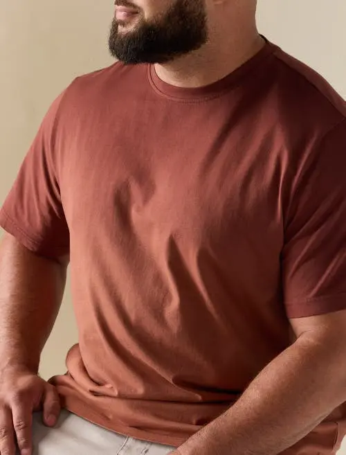 HARBOR BAY BY DXL Big & Tall Moisture-wicking T-shirt V2