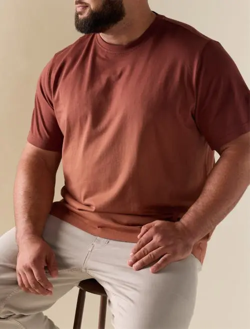 HARBOR BAY BY DXL Big & Tall Moisture-wicking T-shirt V2