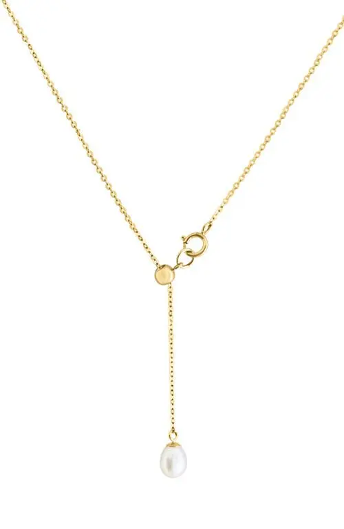 EFFY 14k Yellow Gold Turquoise Dreams Freshwater Pearl Necklace