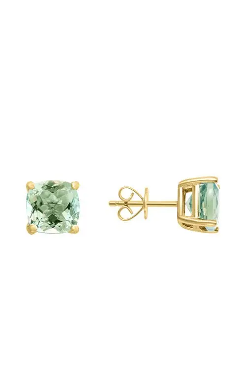 EFFY 14k Yellow Gold Citrus Bloom Peridot Stud Earrings