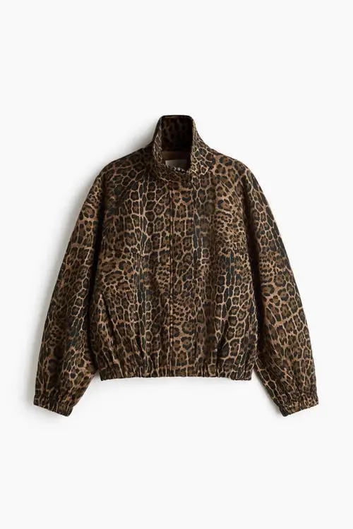 H&M Oversized Funnel-collar Jacket