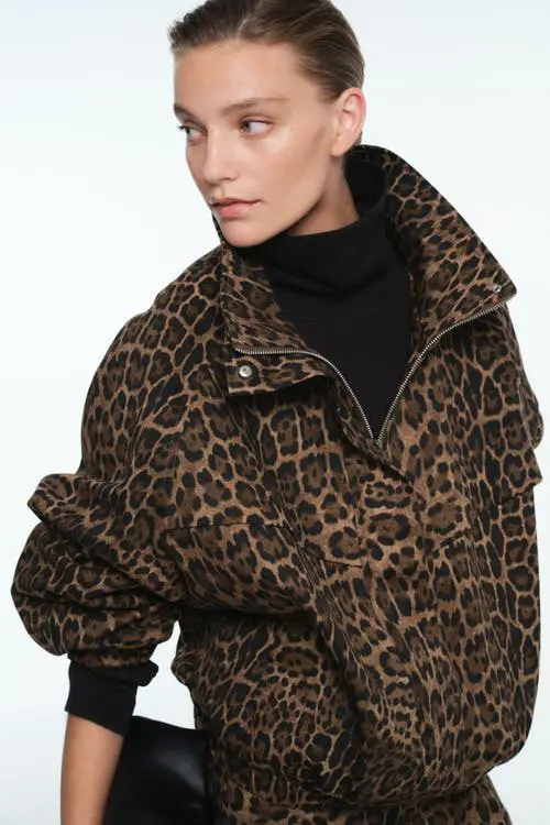 H&M Oversized Funnel-collar Jacket