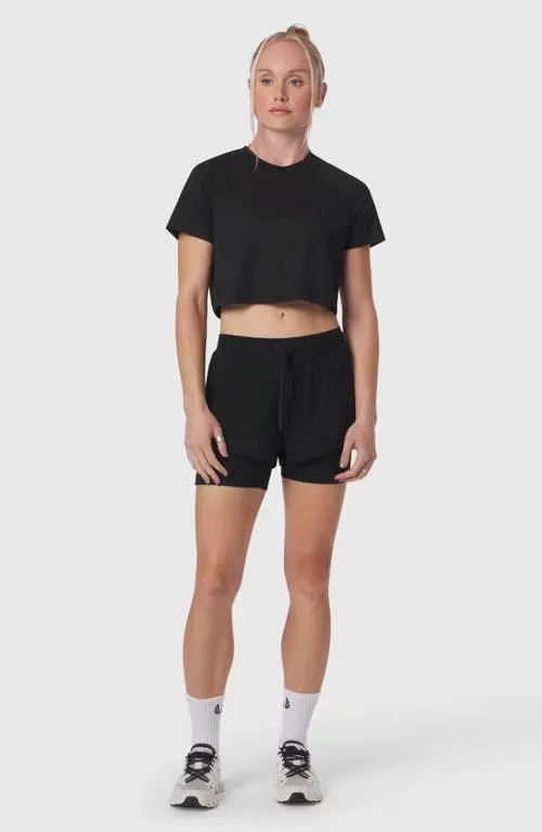 ASRV Aerosilver Cropped Tee