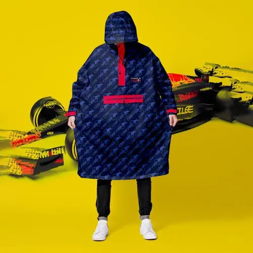 RAINKISS Rain Poncho Oracle Red Bull Racing - Blue