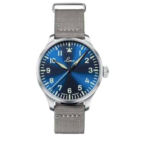 LACO Augsburg39mm - Blue Dial