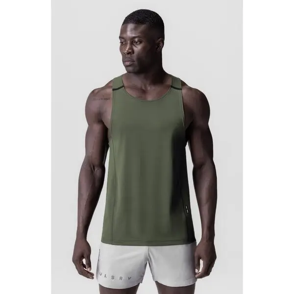 ASRV 3d Lite 2.0 Lycra Pro Singlet - Olive