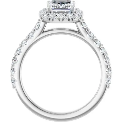 IVY & PEARL CO. 2 1/2 Ct Lab-grown Diamond Engagement Ring In 14k Gold