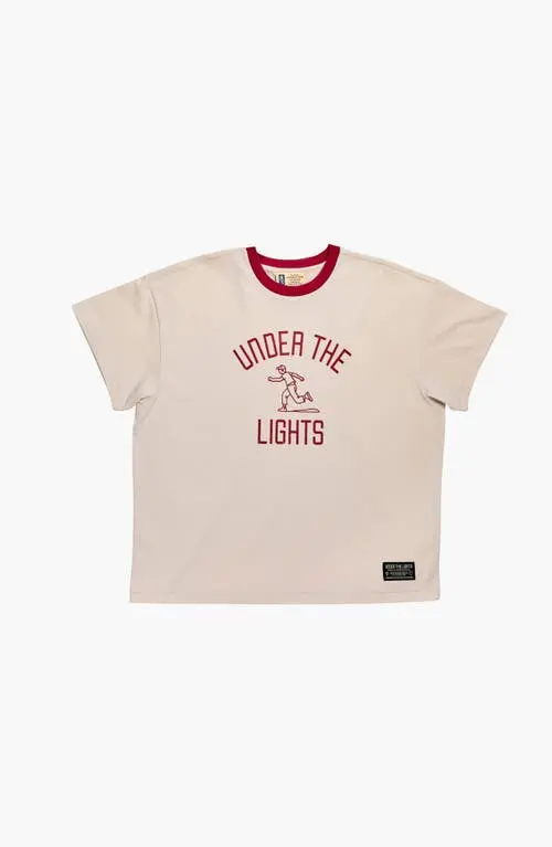 UNDER THE LIGHTS The Rec Tee - Beige