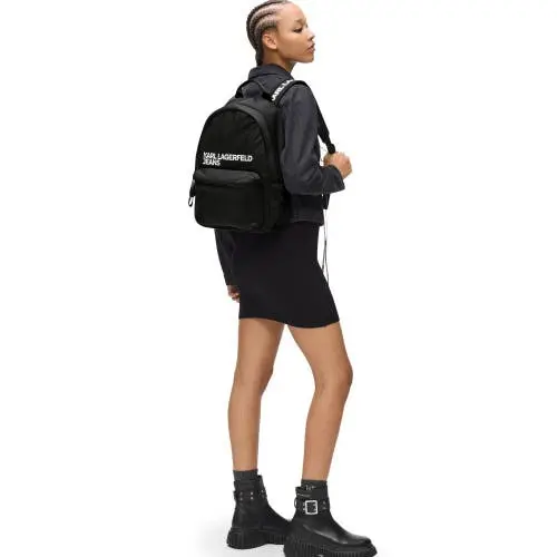 Karl Lagerfeld Essential Nylon Backpack