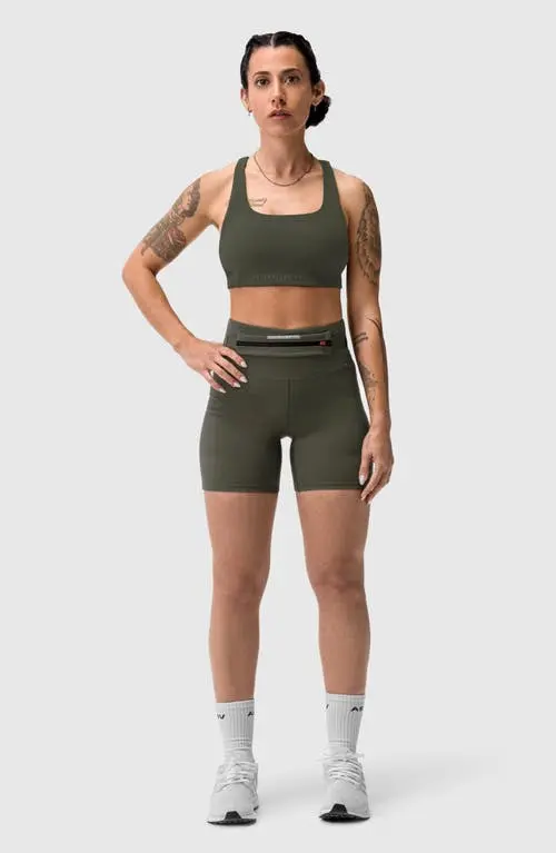 ASRV Lycra 3 In 1 Biker Short - Olive