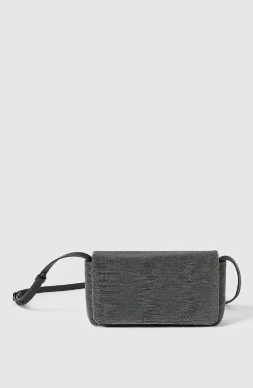 Brunello Cucinelli Precious Flap Bag In Grained Leather