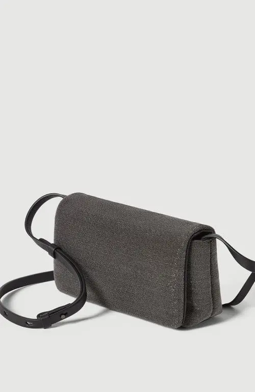 Brunello Cucinelli Precious Flap Bag In Grained Leather