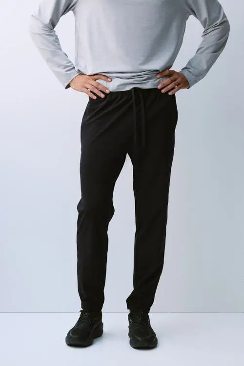 H&M Regular-fit Tapered Sports Joggers With Drymove