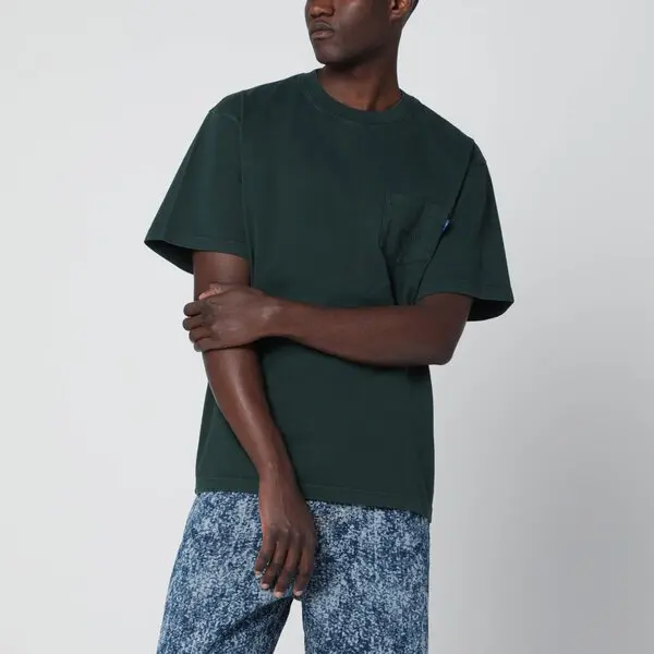 AWAKE NY Crewneck T-shirt With Logo - Green