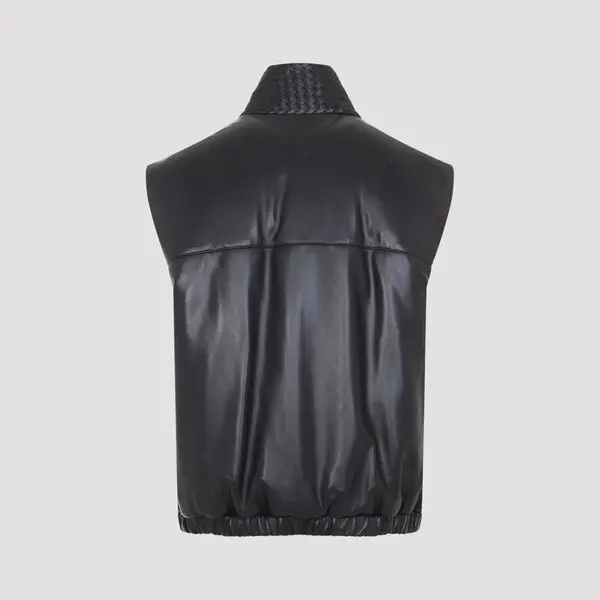 Bottega Veneta Lambskin Vest - Black