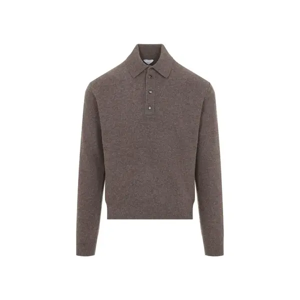 Bottega Veneta Knit Polo - Brown