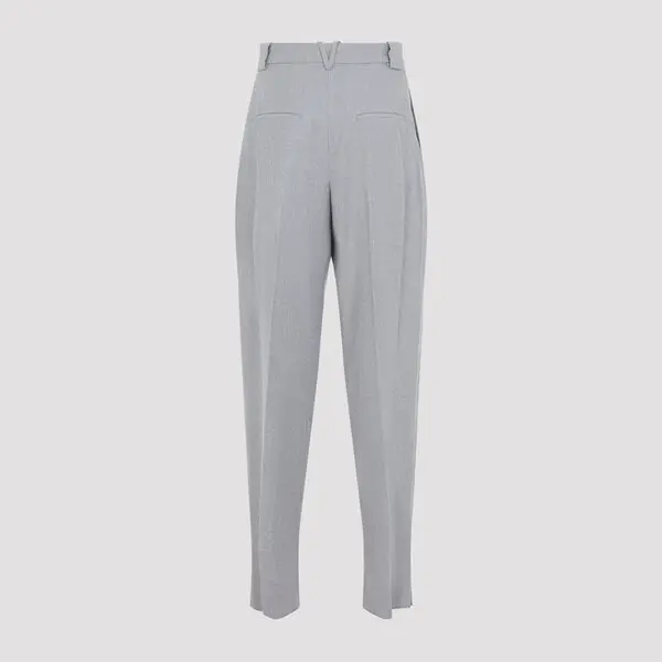 Bottega Veneta Compact Wool Tapered Pants