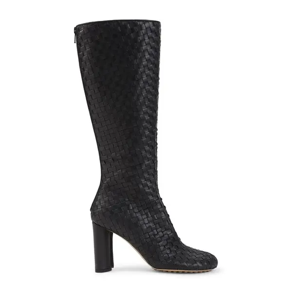Bottega Veneta Cherry High Boot - Black