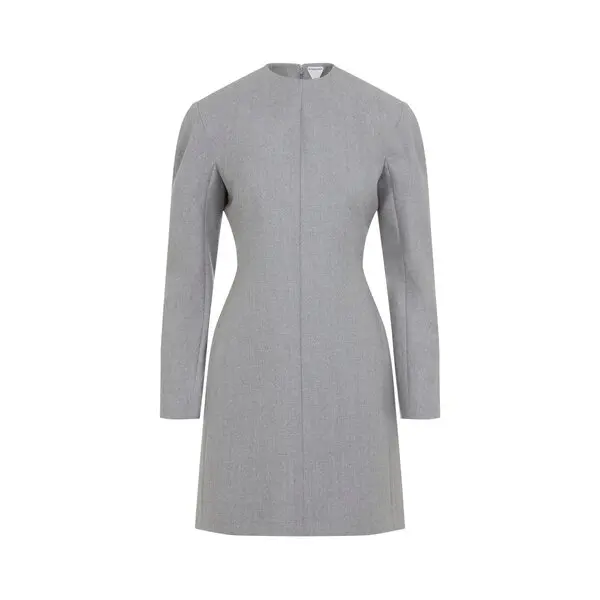 Bottega Veneta Compact Wool Mini Dress