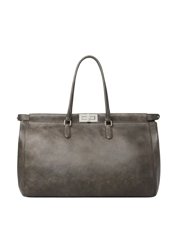 Fendi Peekaboo Tote Bag - Black