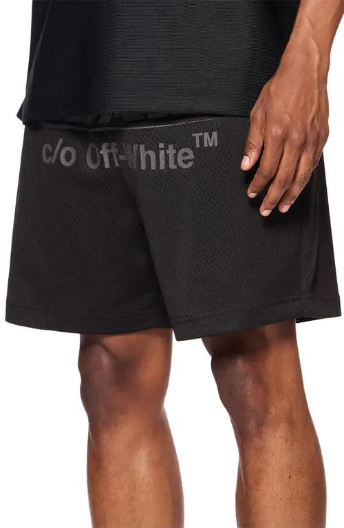 L/AB C/O OFF-WHITE Lab Mesh Shorts