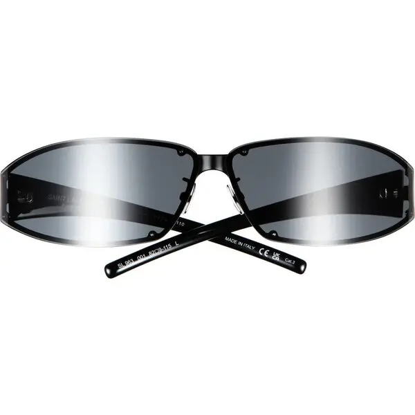 Saint Laurent Sl 963 82mm Rectangular Sunglasses