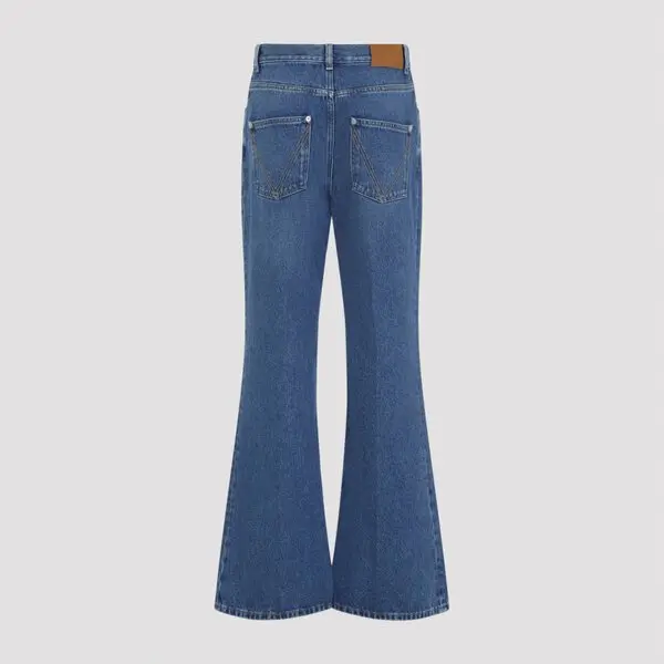 Bottega Veneta Denim Flair Jeans - Blue