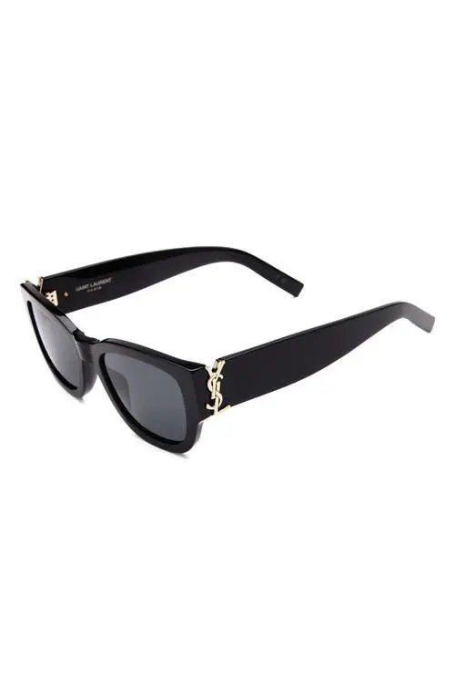 Saint Laurent Sl M174 Cat Eye Sunglasses - Black