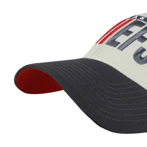 '47 Black Kansas City Chiefs Half Block Text Mvp Adjustable Hat