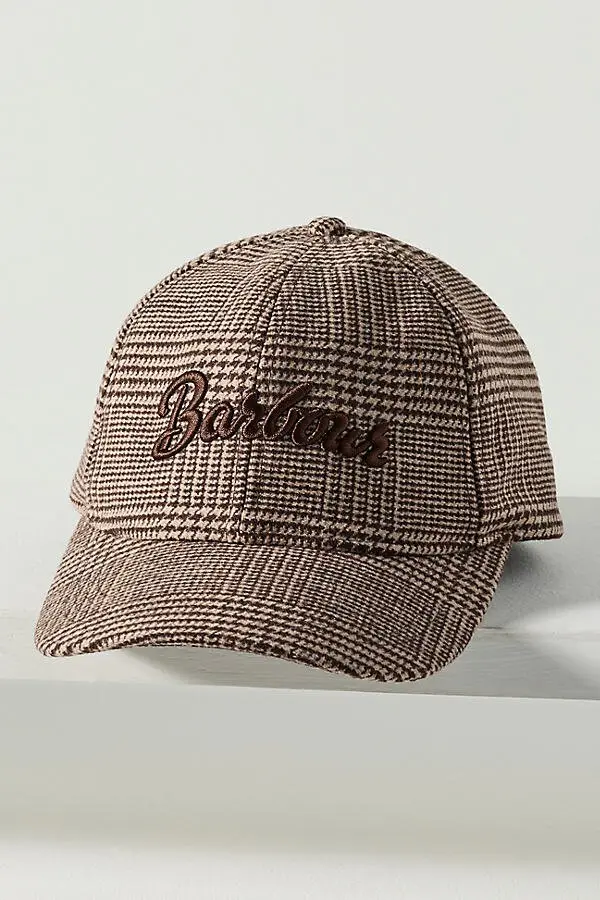Barbour Kirklees Wool Blend Baseball Cap - Mocha
