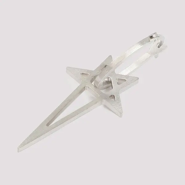 Rick Owens Pentagram Earrings