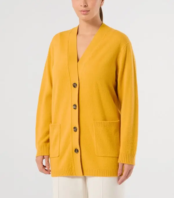 Marina Rinaldi Cashmere V-neck Cardigan