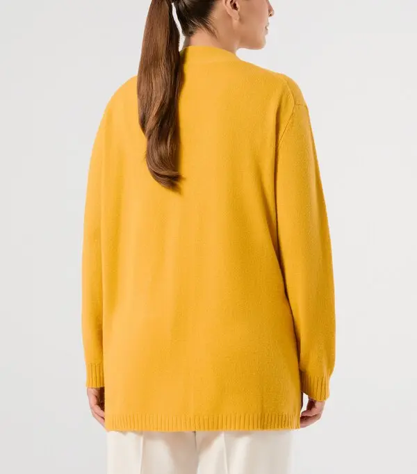 Marina Rinaldi Cashmere V-neck Cardigan